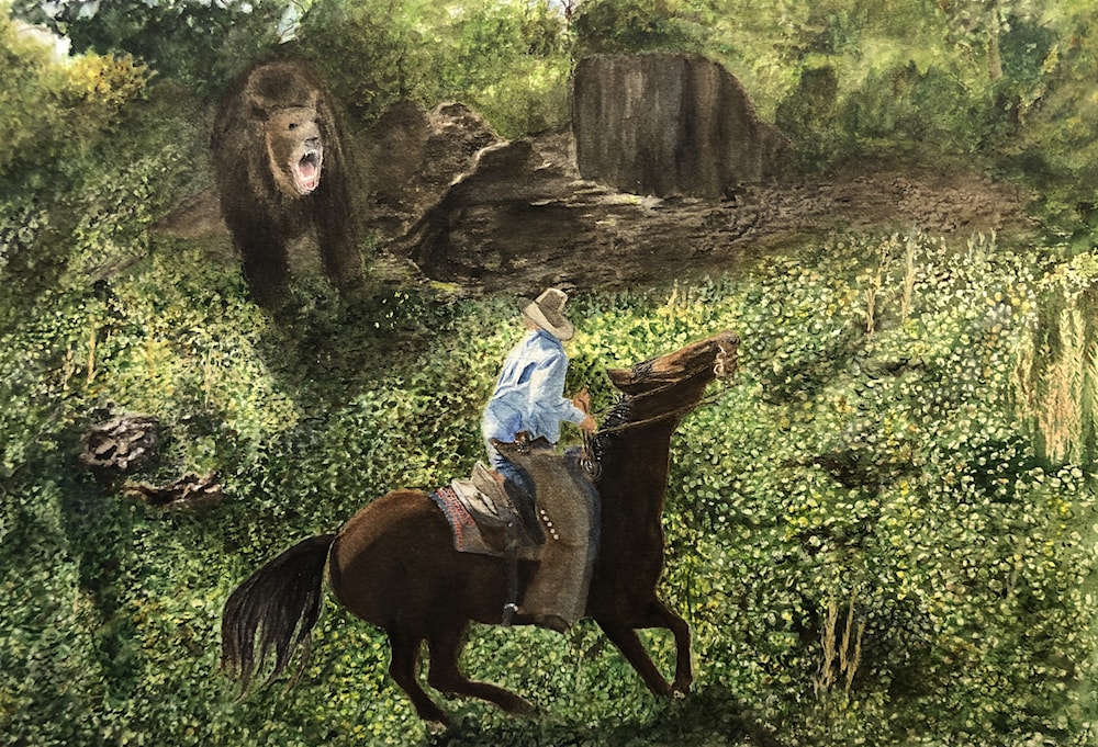 Grizzly by Robbie Fitzpatrick - Art Renewal Center