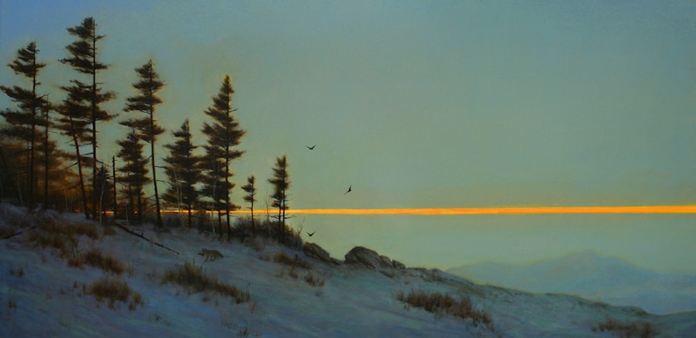 Chocorua Twilight by William Davis - Art Renewal Center
