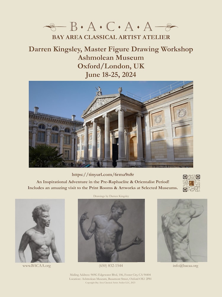 Master Figure Drawing in Graphite Workshop - Art Renewal Center