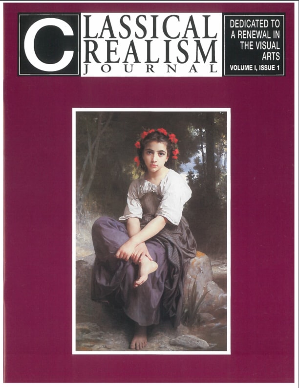 Classical Realism Journal - Volume I, No. 1 - Art Renewal Center
