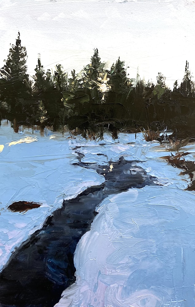 Uinta Winter by Erik Linton - 2 images - Art Renewal Center