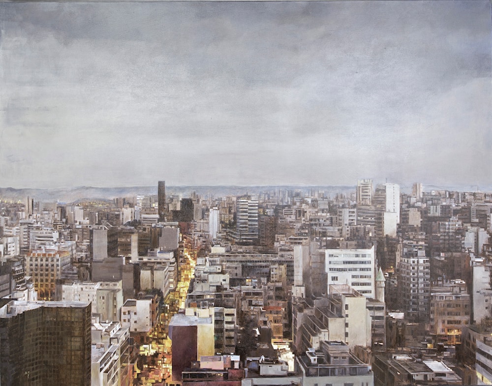 Urban landscape by Ana Schmidt - Art Renewal Center