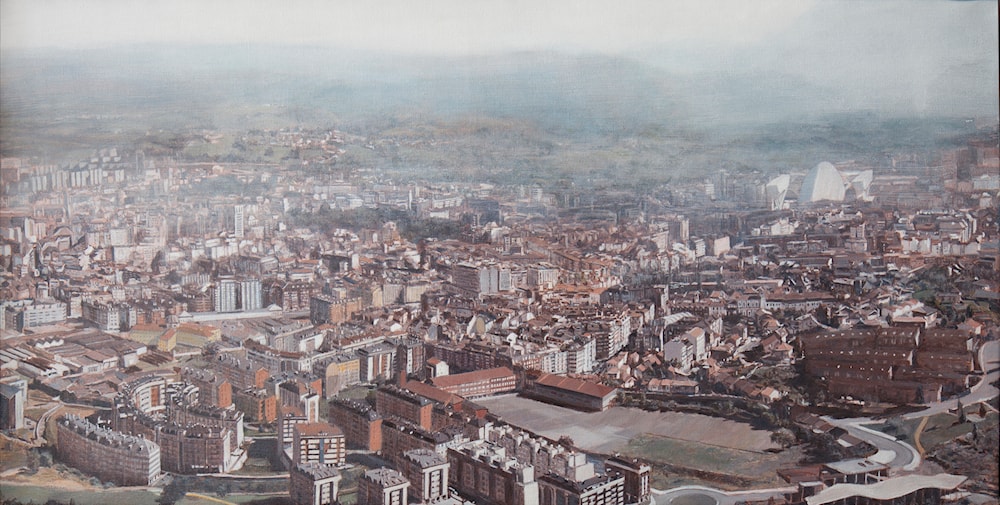 Urban landscape by Ana Schmidt - Art Renewal Center