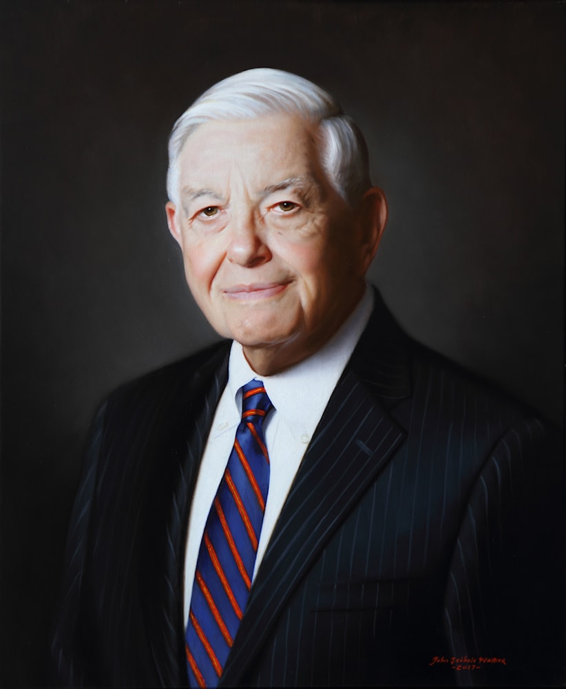 Hugh L. McColl, Jr. by John Seibels Walker - Art Renewal Center