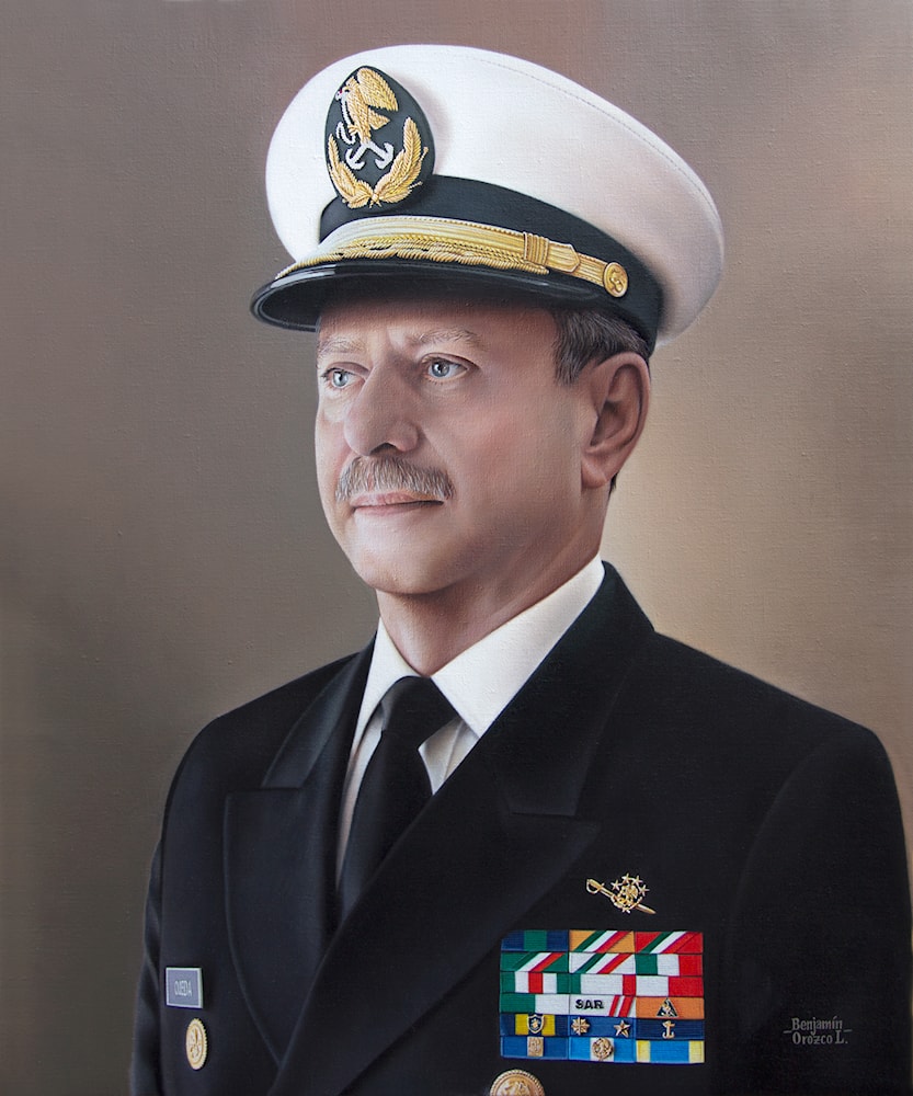 Admiral Jose Rafael Ojeda Duran by Benjamin Orozco Lopez - Art Renewal ...
