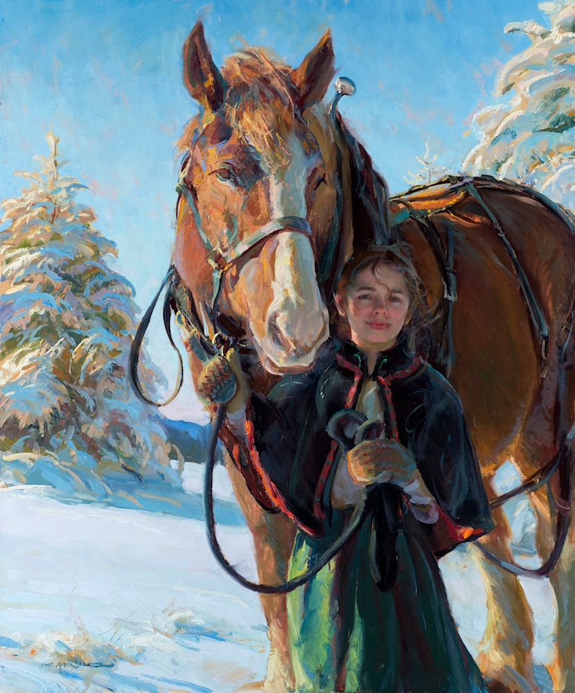 By Her Side by Daniel F. Gerhartz - Art Renewal Center