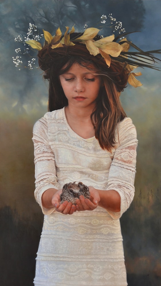 Artwork / Bird in the Hand by Lesley Thiel [lesley1998] - Art Renewal ...