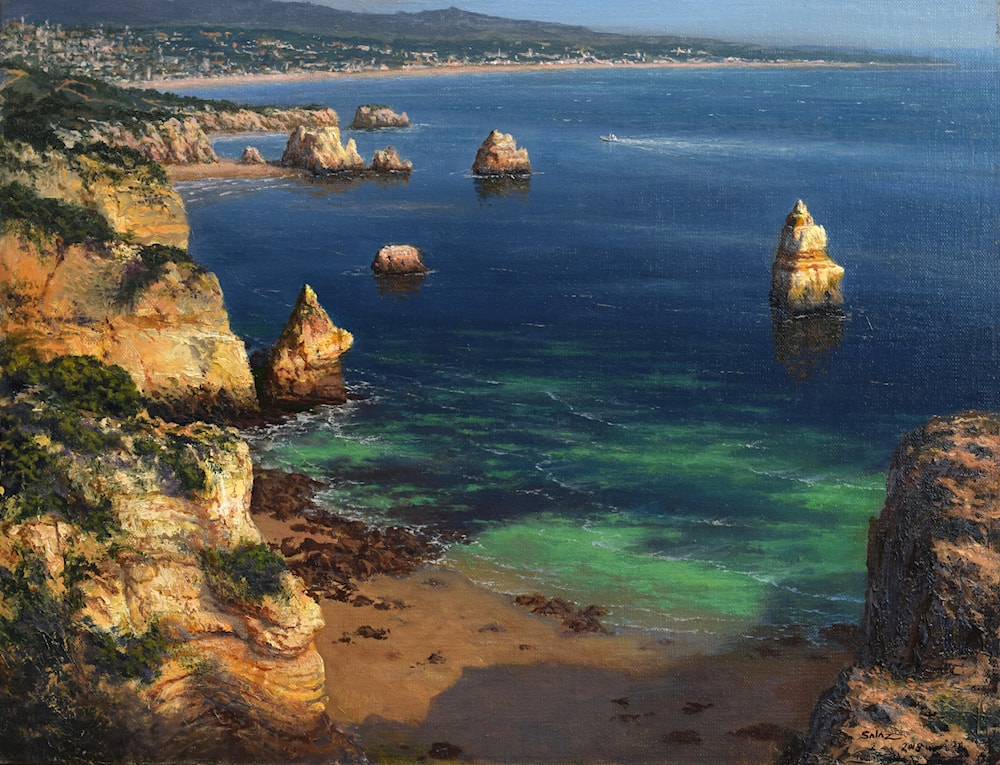 Camilo Beach Portugal by Kenneth Salaz - Art Renewal Center