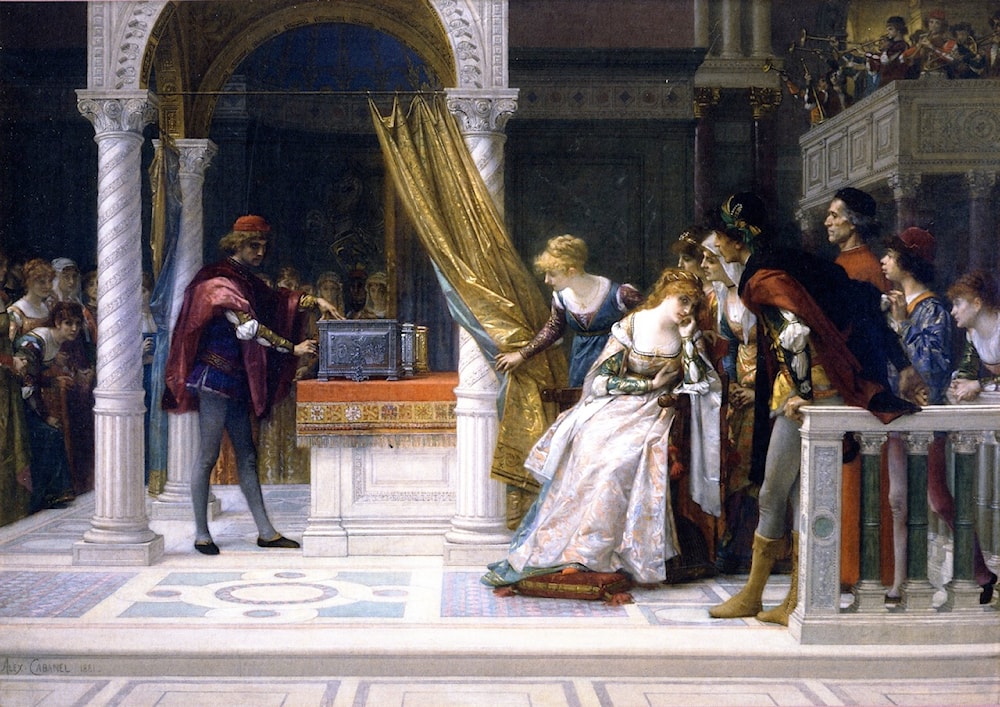 Portia, from 'The Merchant of Venice' by Alexandre Cabanel - Art ...