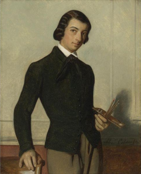 Portrait of the Artist as a Young Man by Alexandre Cabanel - Art ...
