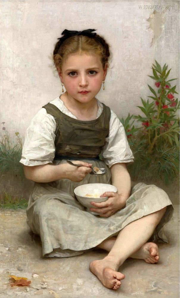 Morning Breakfast by William Adolphe Bouguereau - Art Renewal Center