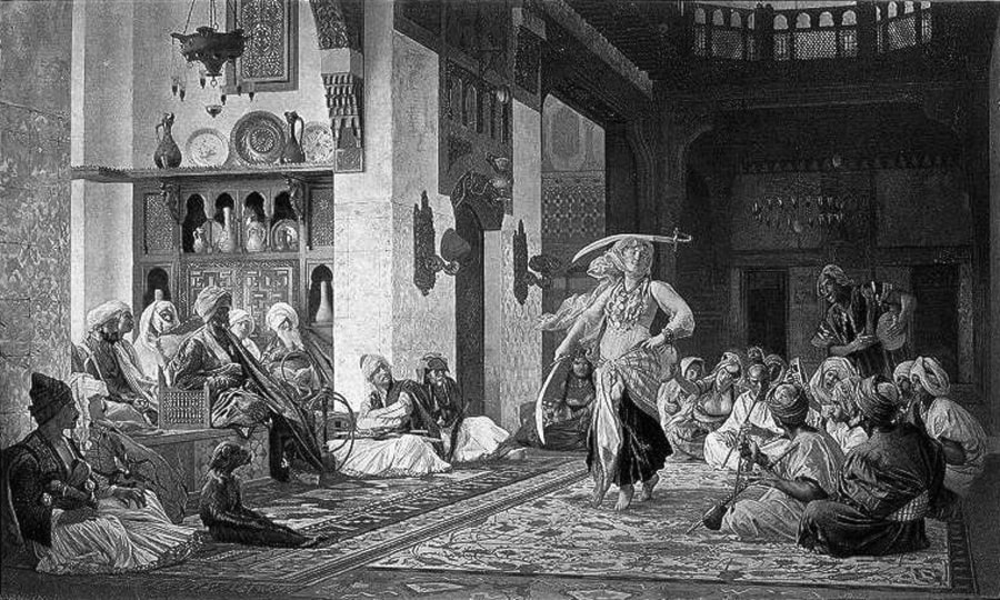 Saber Dance by Jean-Léon Gérôme - Art Renewal Center