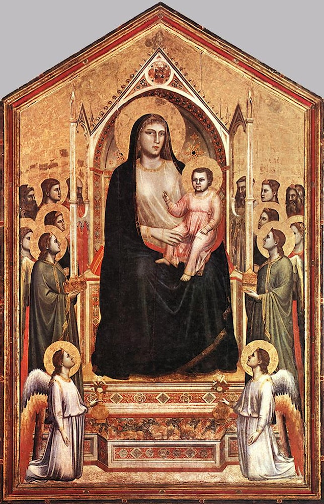 Ognissanti Madonna by Giotto - Art Renewal Center