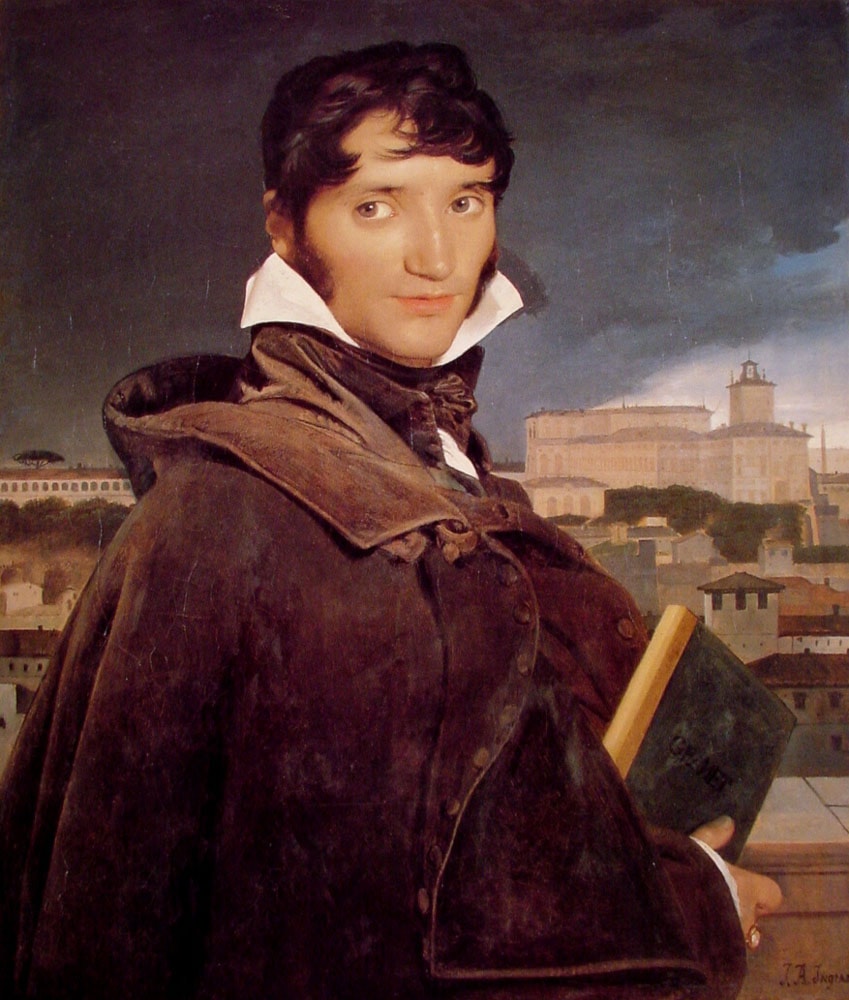 François­Marius Granet by Jean Auguste Dominique Ingres - Art Renewal ...