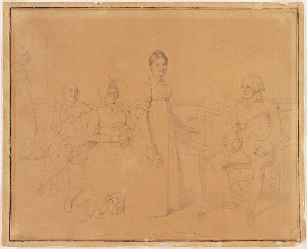 Portrait of Countess Antoine Apponyi by Jean Auguste Dominique Ingres ...
