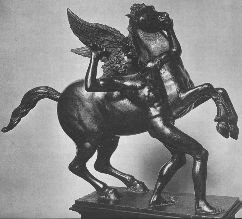 Bellerophon and Pegasus by Bertoldo Di Giovanni - Art Renewal Center