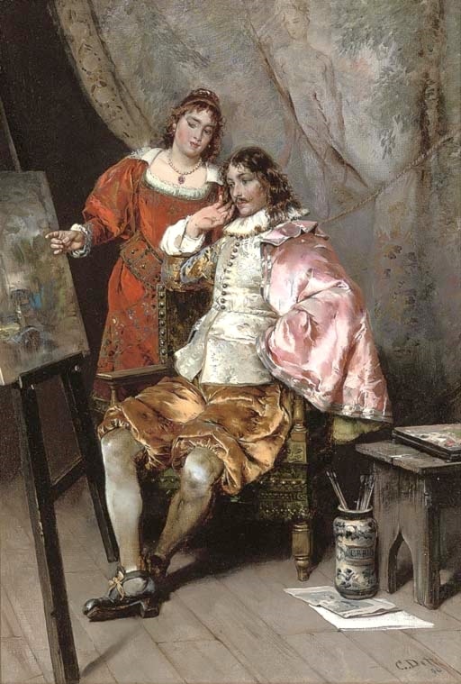The Connoisseurs by Cesare-Auguste Detti - Art Renewal Center