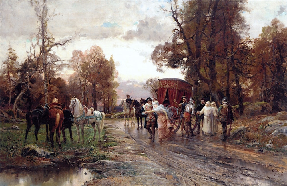 A Safe Passage by Cesare-Auguste Detti - Art Renewal Center