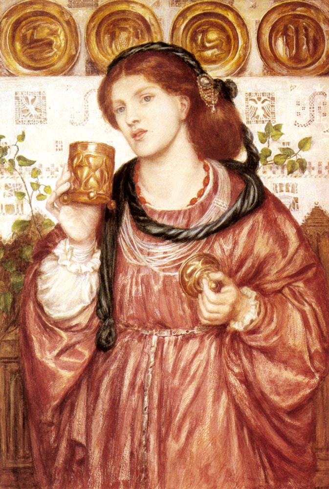 Alexa Wilding by Dante Gabriel Rossetti - Art Renewal Center