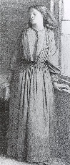 Portrait of Elizabeth Siddal by Dante Gabriel Rossetti - Art Renewal Center
