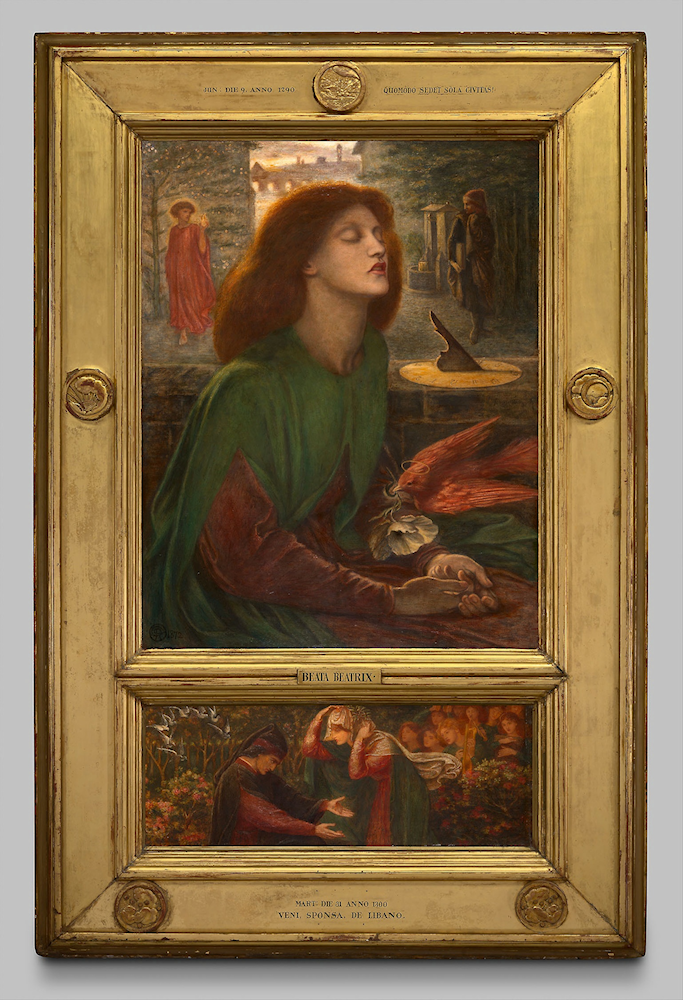Beata Beatrix by Dante Gabriel Rossetti - 2 images - Art Renewal Center