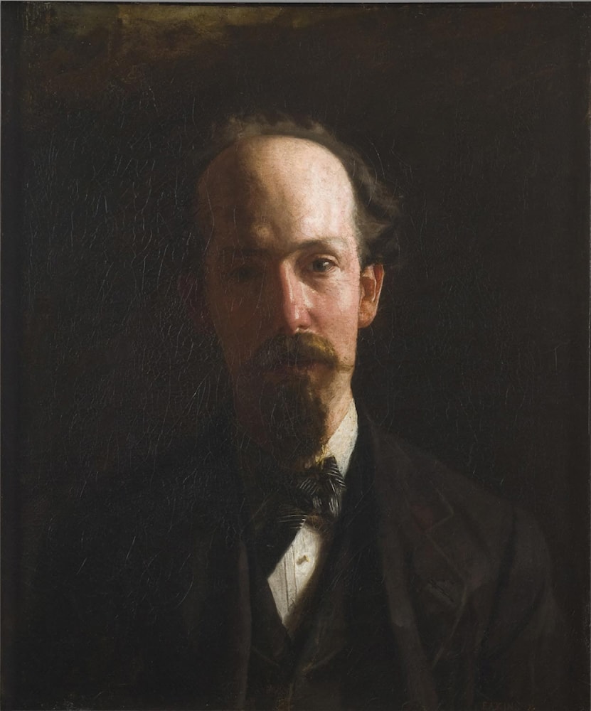 Portrait of J. Harry Lewis by Thomas Eakins - Art Renewal Center
