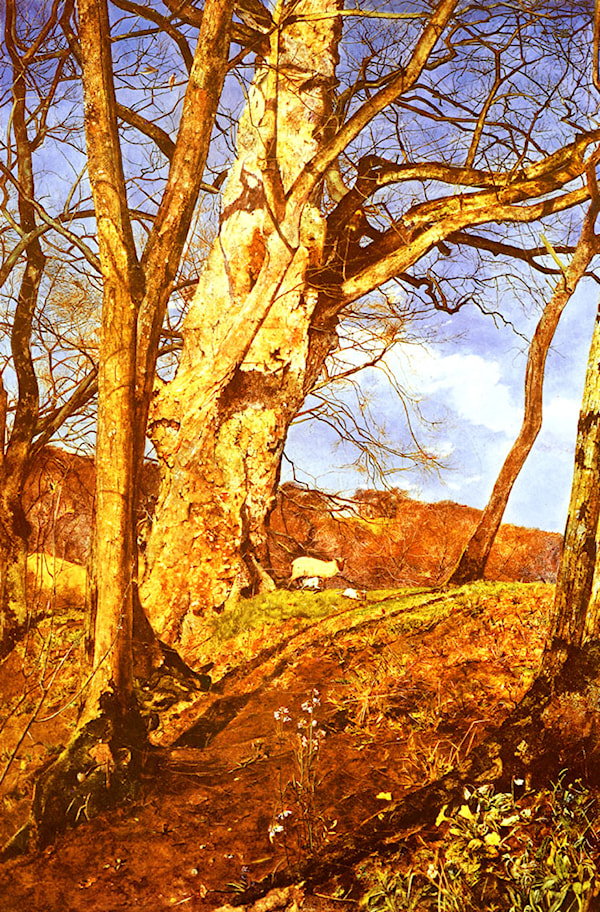 A Study, in March by John William Inchbold - 2 images - Art Renewal Center