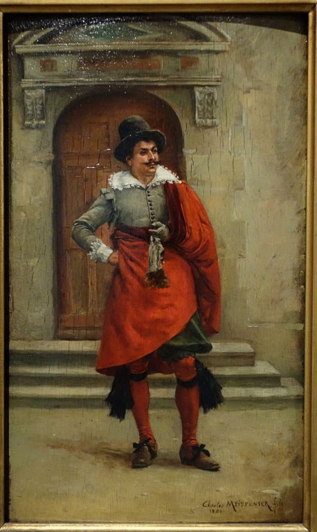 A Cavalier by Jean-Louis Ernest Meissonier - Art Renewal Center