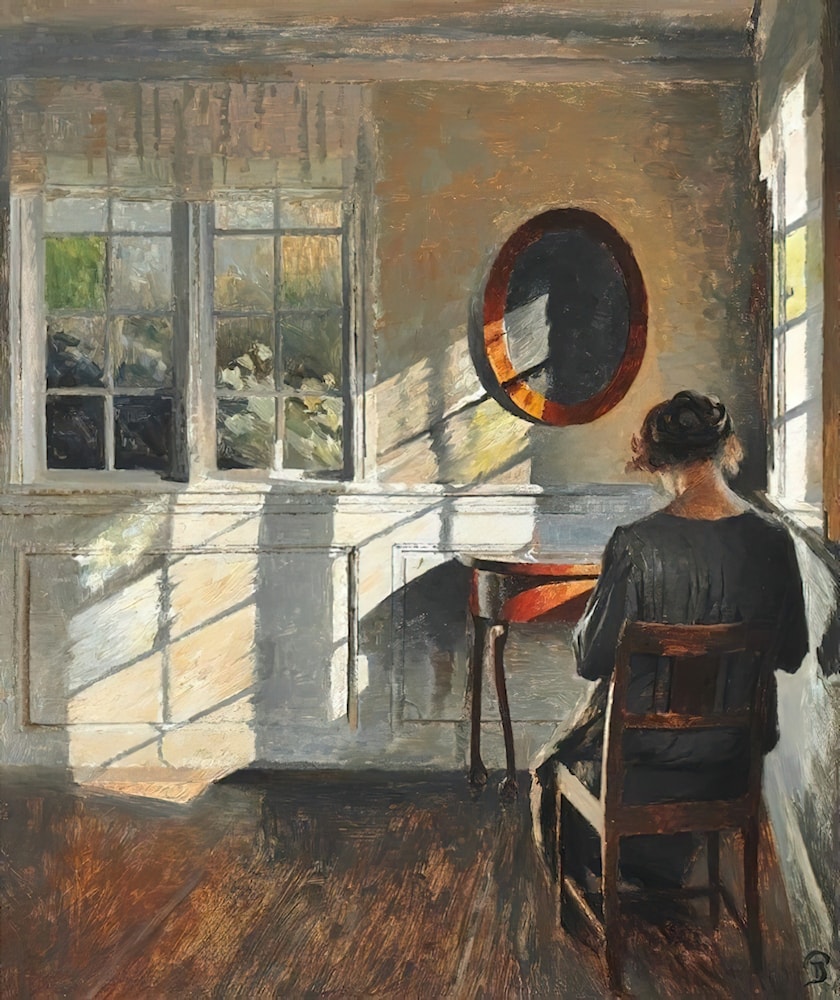Sunshine in the Living Room by Peter Vilhelm Ilsted - 2 images - Art ...