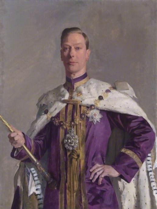 George VI (1895–1952) by Sir Gerald Kelly - Art Renewal Center