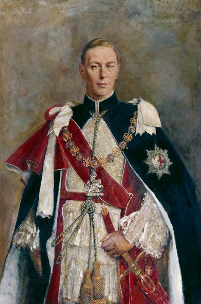 George VI (1895–1952) by Sir Gerald Kelly - Art Renewal Center