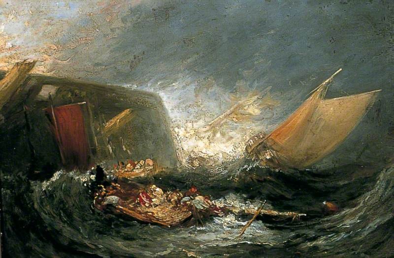 The Wreck of a Transport Ship by Joseph Mallord William Turner - 2 ...