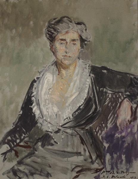 Portrait Study of Winnaretta Singer, Princess Edmond de Polignac by ...