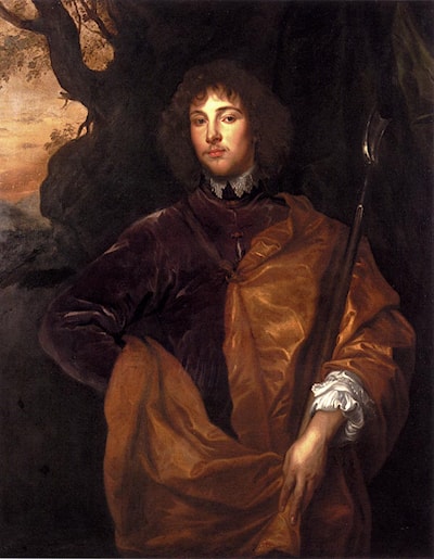Portrait of Endymion Porter by Sir Antony van Dyck - Art Renewal Center