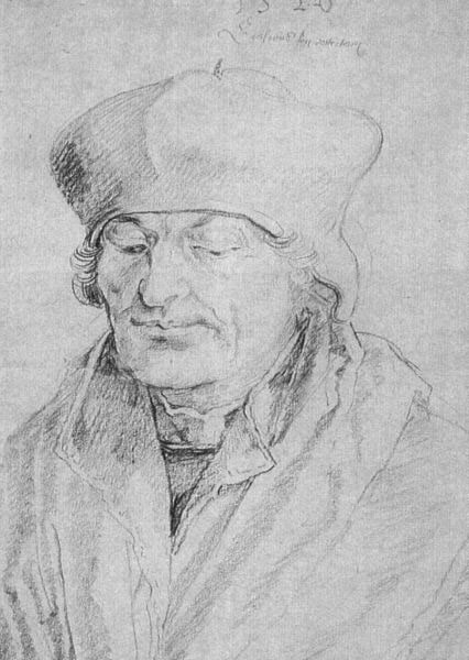 Erasmus by Albrecht Durer - Art Renewal Center