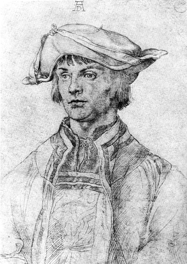 Portrait of Lucas van Leyden by Albrecht Durer - Art Renewal Center