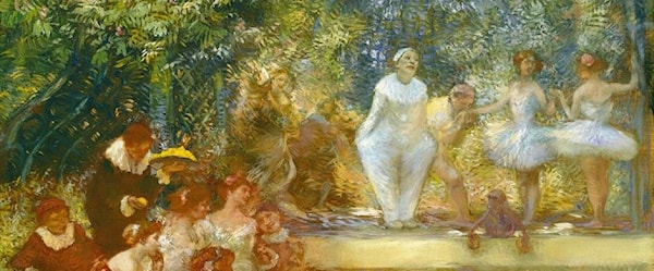 La fête chez Thérèse by Gaston de La Touche - 2 images - Art Renewal Center
