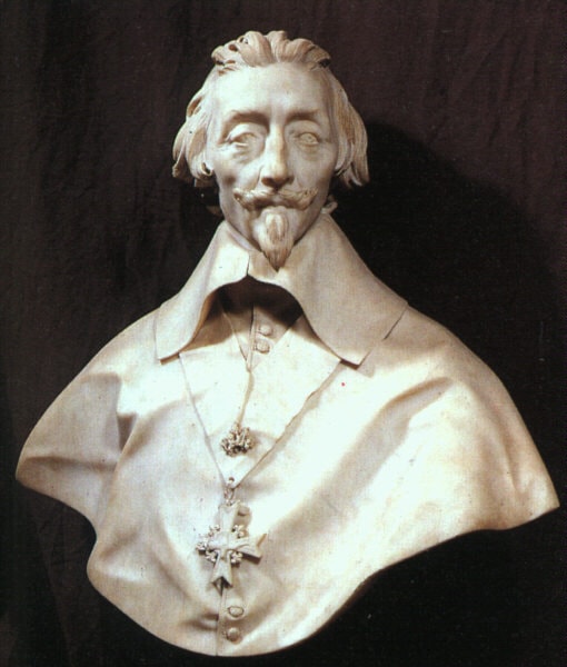 Bust of Cardinal Armand de Richelieu by Gian Lorenzo Bernini - 3 images ...