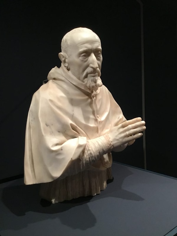 Bust of Cardinal Roberto Bellarmino by Gian Lorenzo Bernini - 4 images ...