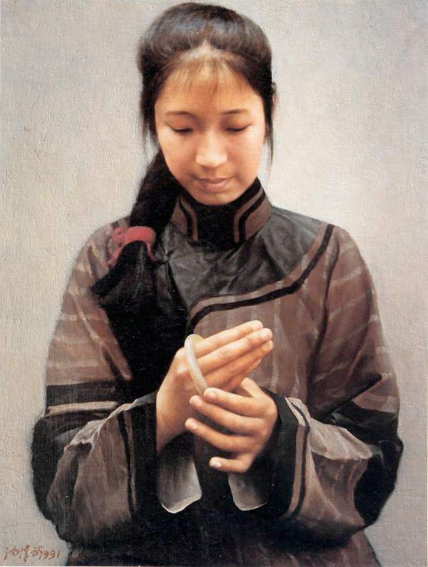 Mother's Bracelet by Han-Wu Shen - Art Renewal Center