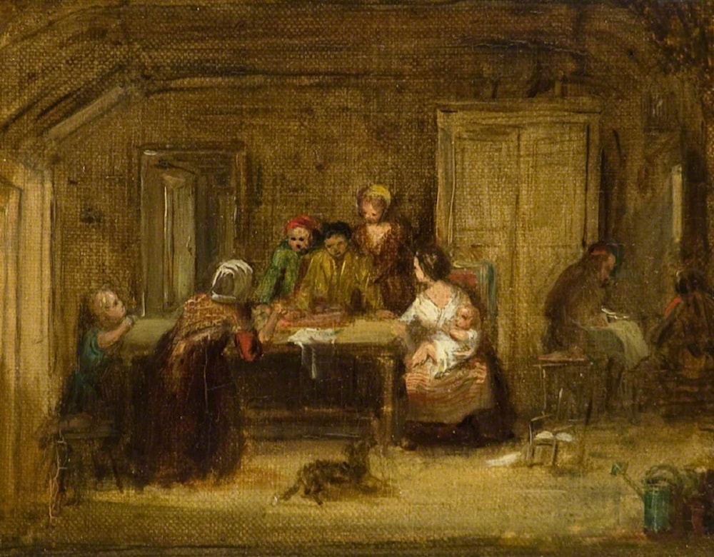 The Cut Foot by Thomas Faed - Art Renewal Center