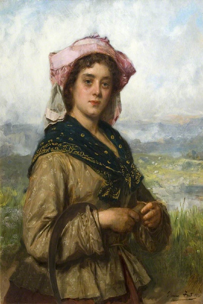 The Reaper by Thomas Faed - Art Renewal Center