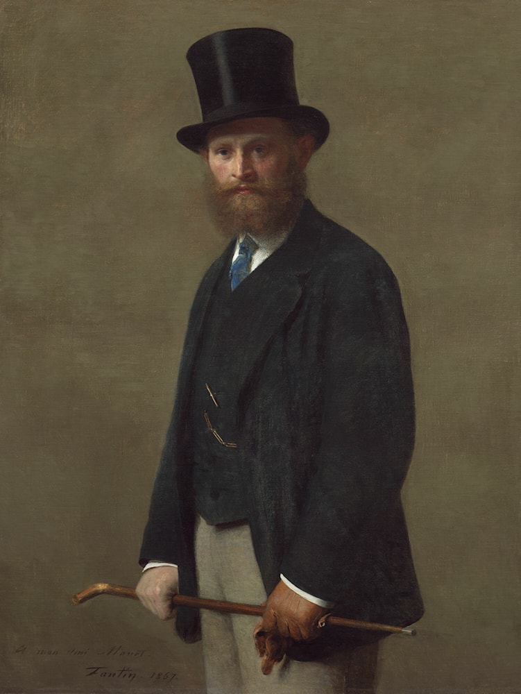 Portrait of Edouard Manet by Henri Fantin-Latour - 2 images - Art ...