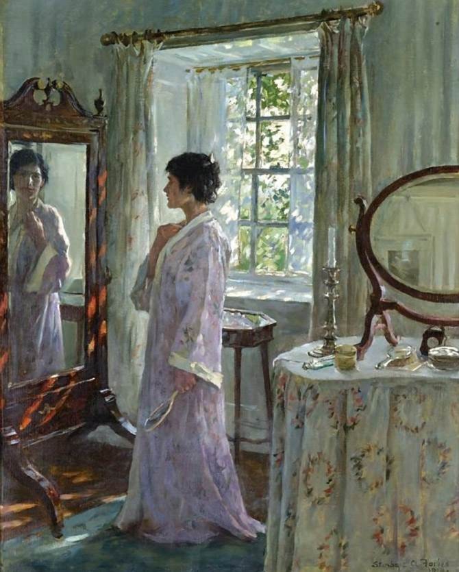 Through the Looking Glass by Stanhope Alexander Forbes - Art Renewal Center