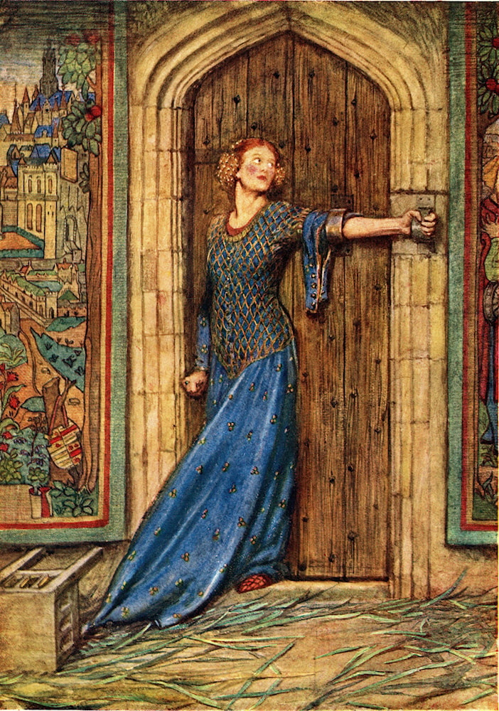 Kate Barlass by Eleanor Fortescue-Brickdale - Art Renewal Center