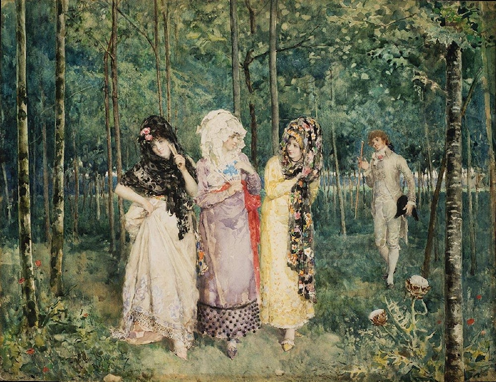 The Three Graces by Attilio Simonetti - Art Renewal Center