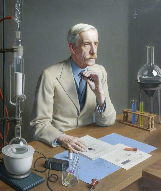 Frederick Gowland Hopkins (1861–1947) by Meredith Frampton - 2 images ...