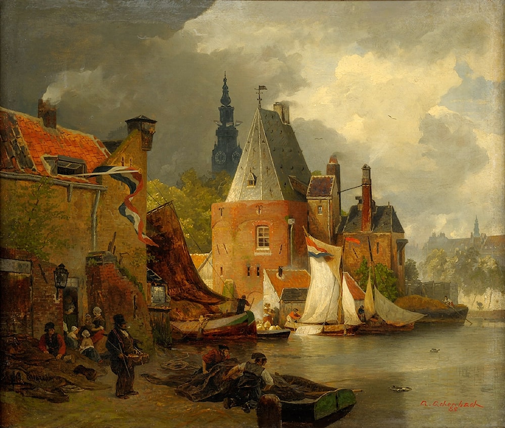 Andreas Achenbach - 30 artworks - Art Renewal Center