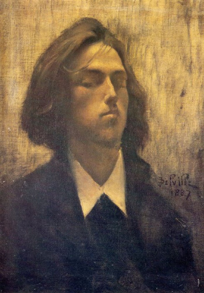 Self portrait by Jean Delville - Art Renewal Center