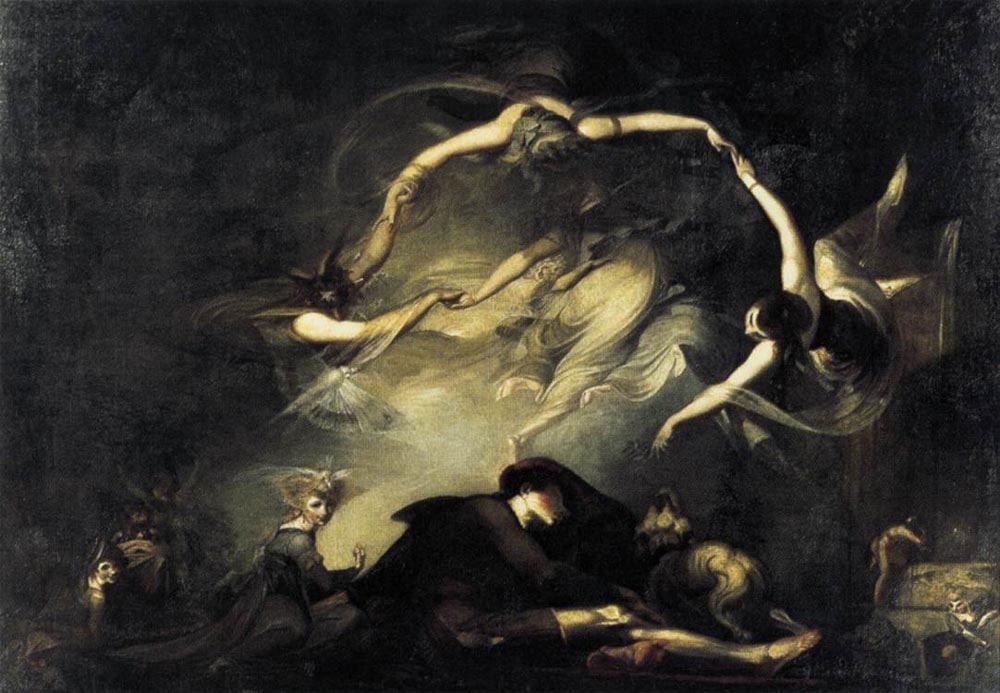 The Shepherd's Dream by Henry Fuseli - Art Renewal Center